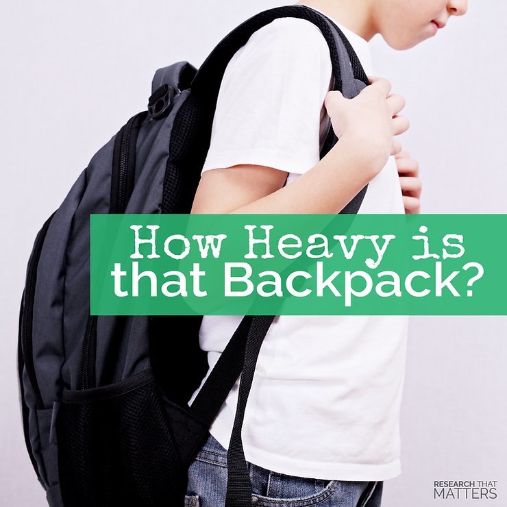 How Heavy is that Backpack? | Bristol Chiropractic